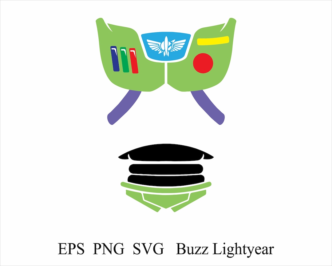 Buzz Lightyear SVG Buzz Lightyear Shirt Svg Buzz Lightyear Costume Svg ...