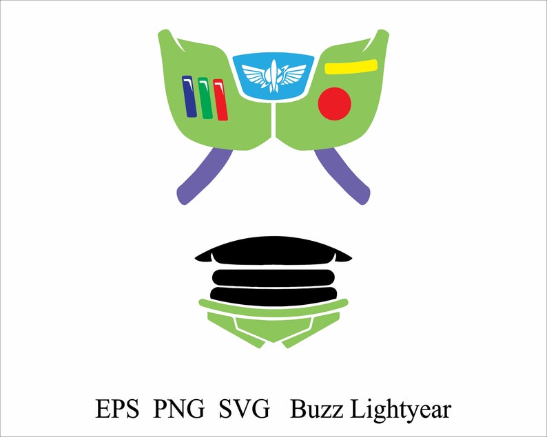 Buzz Lightyear SVG Buzz Lightyear Shirt Svg Buzz Lightyear Costume Svg ...