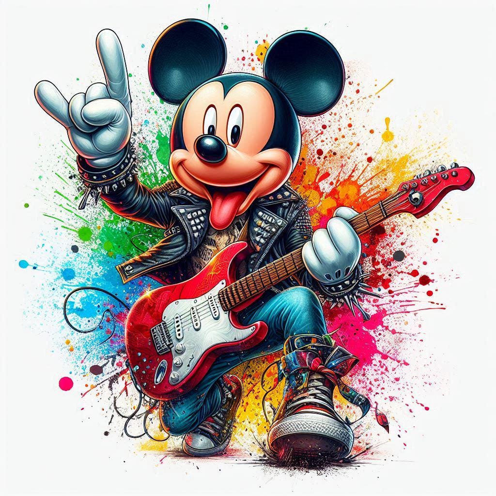 5 PNG Rocker Mickey PNG Bundle Transparent Png Rocker Mickey Clipart ...