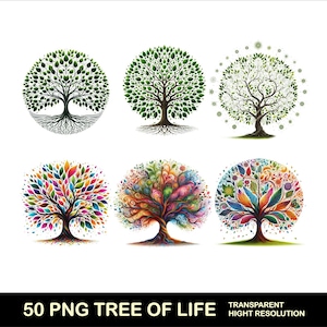 50 PNG Tree of Life Bundle Design Transparent Png Tree of Life Png ...