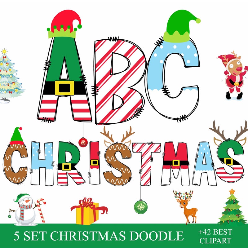Christmas Doodle - Etsy