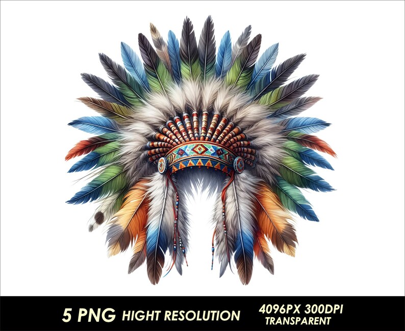 5 PNG Native Indian Head Dress Png Clipart High Quality Transparent ...