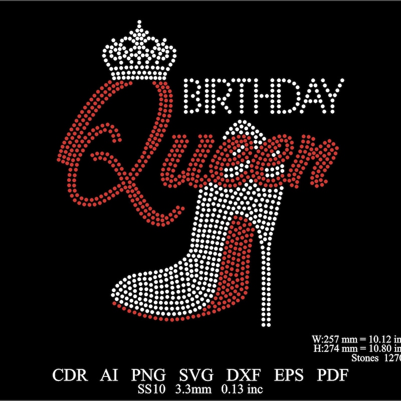 Birthday Rhinestone - Etsy