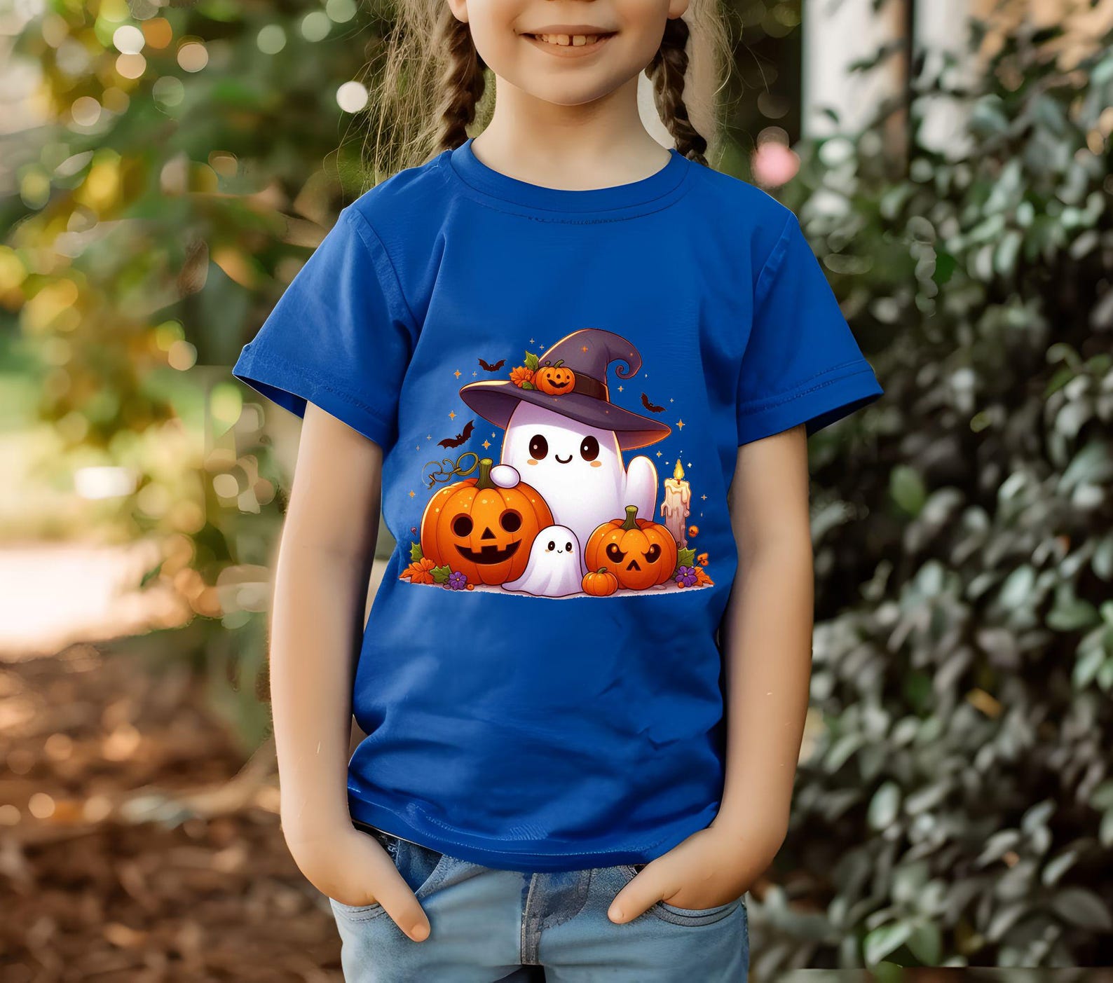 Halloween Ghost Clipart Pngs, Pumpkin Designs (set of 10) Transparent ...
