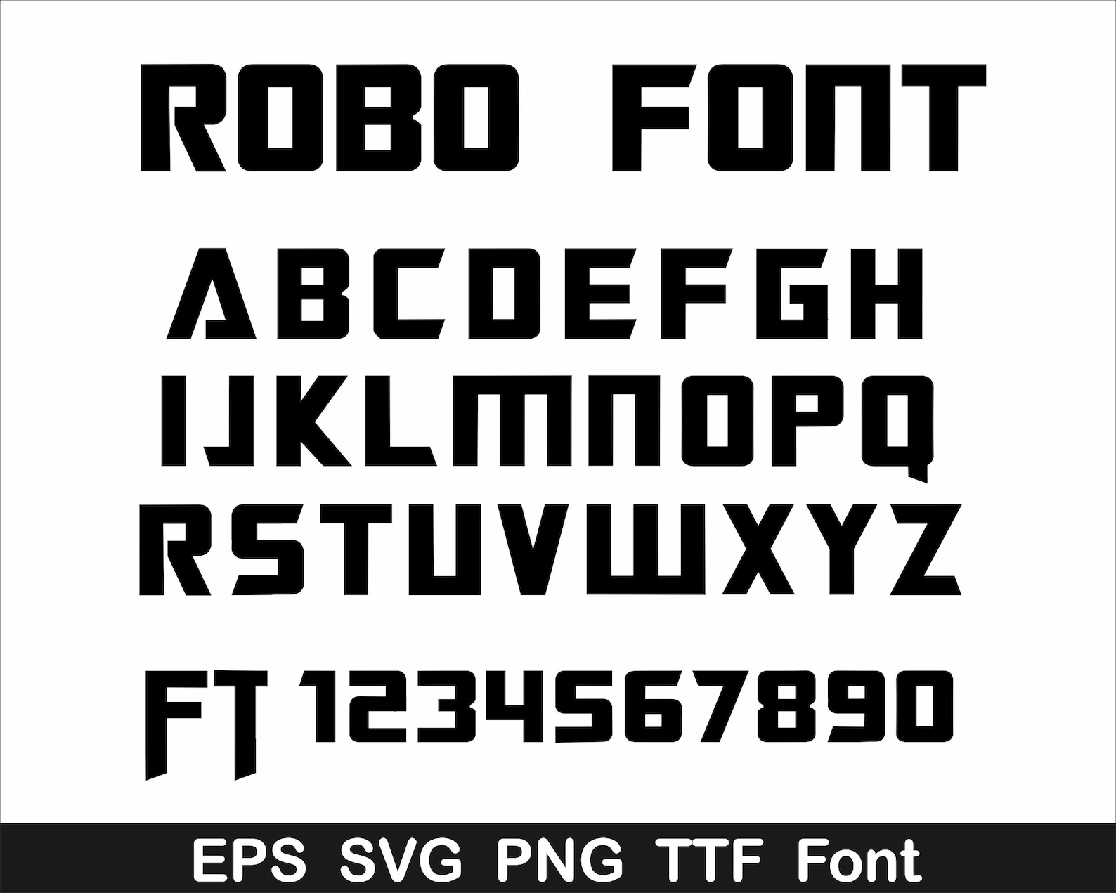 Transform Font Svg Bobot Alphebet Robot Head Svg Transform Letters Svg ...