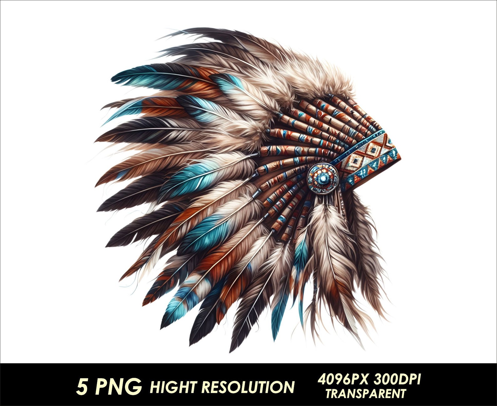 5 PNG Native Indian Head Dress Png Clipart High Quality Transparent ...