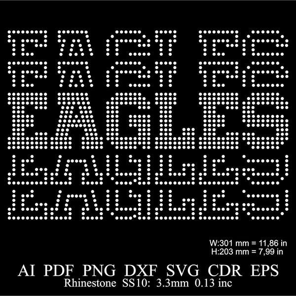 Eagles Rhinestone - Etsy