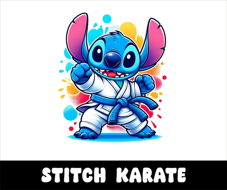 5 PNG Karate Stitch Design Stitch Png Stitch Clipart Stitch Kid T-shirt ...