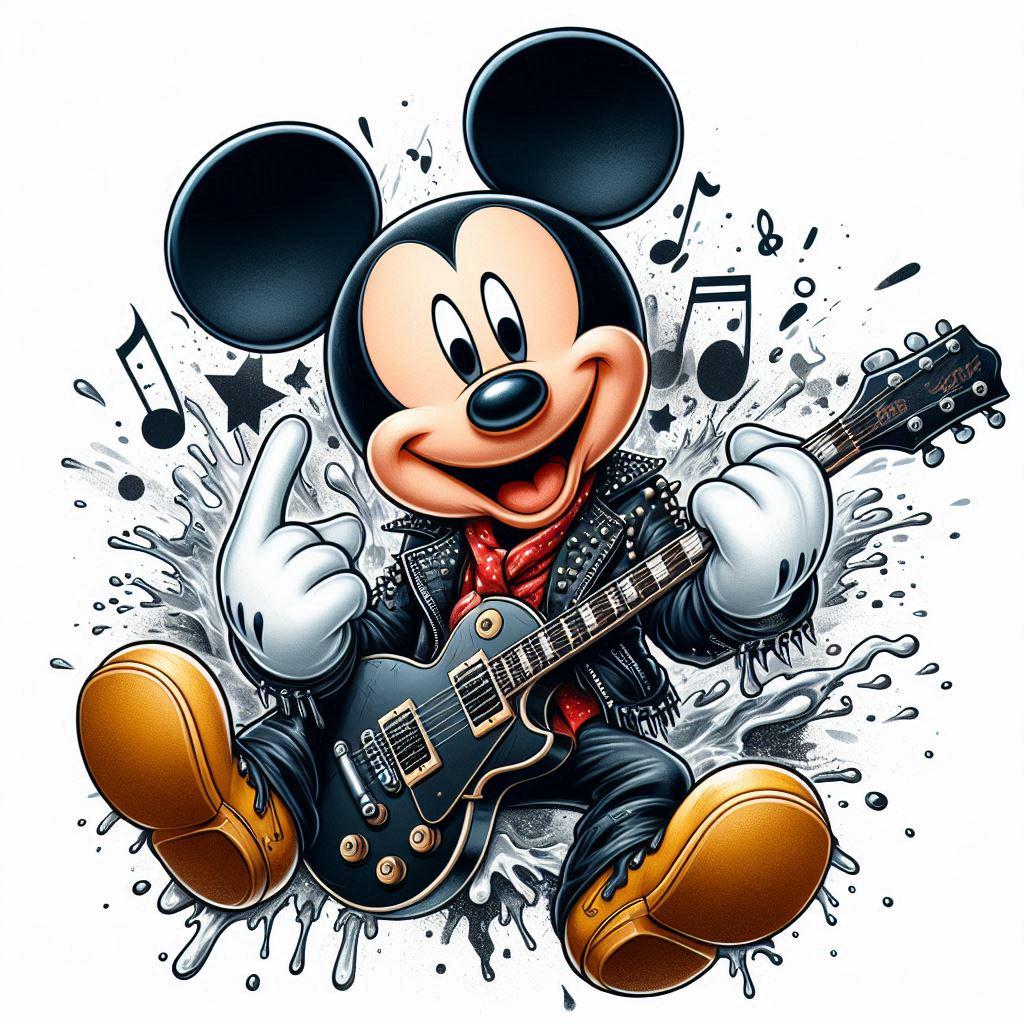 5 PNG Rocker Mickey PNG Bundle Transparent Png Rocker Mickey Clipart ...