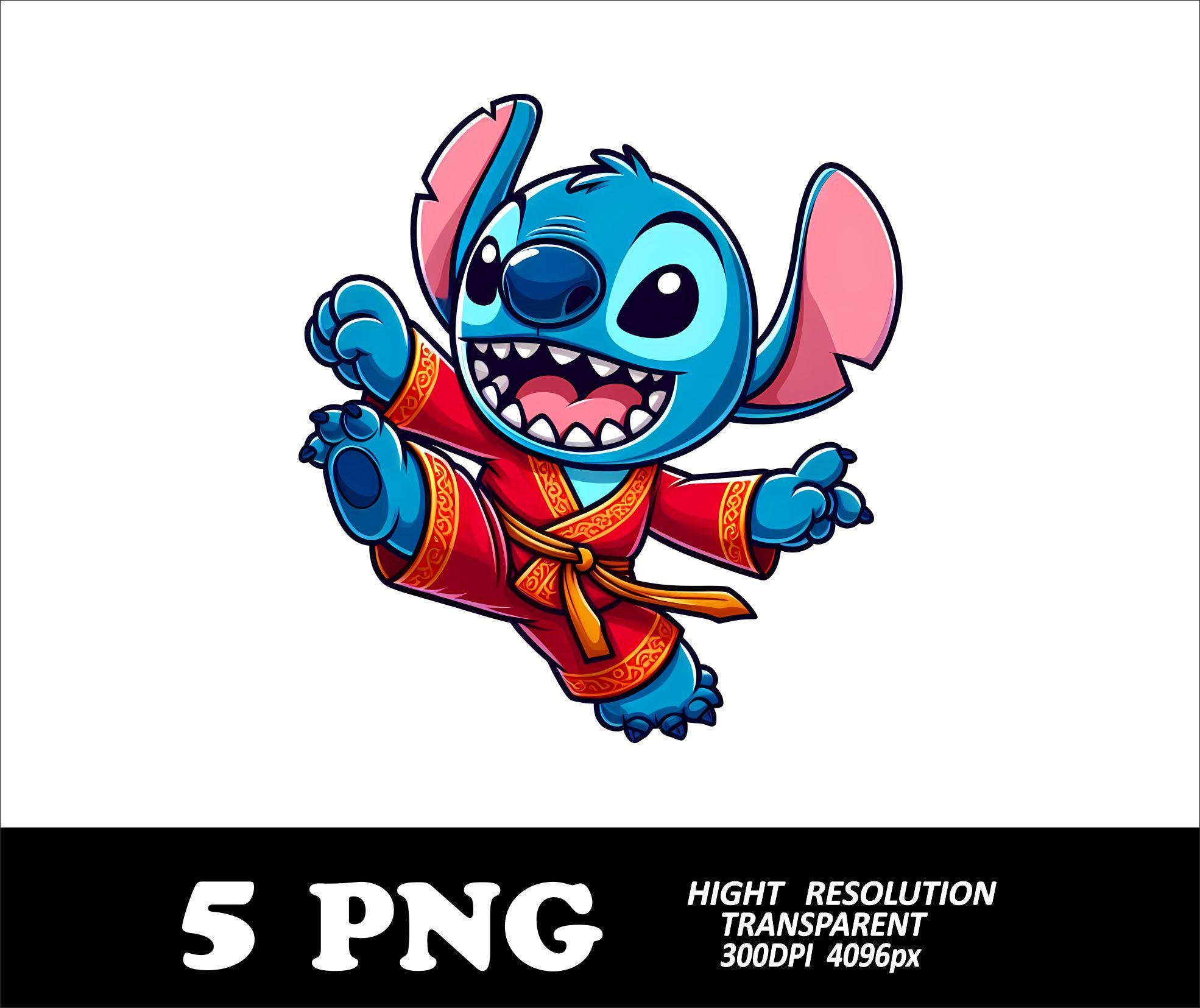 5 PNG Kung Fu Stitch Design Stitch Png Stitch Clipart Stitch Karate Kid ...