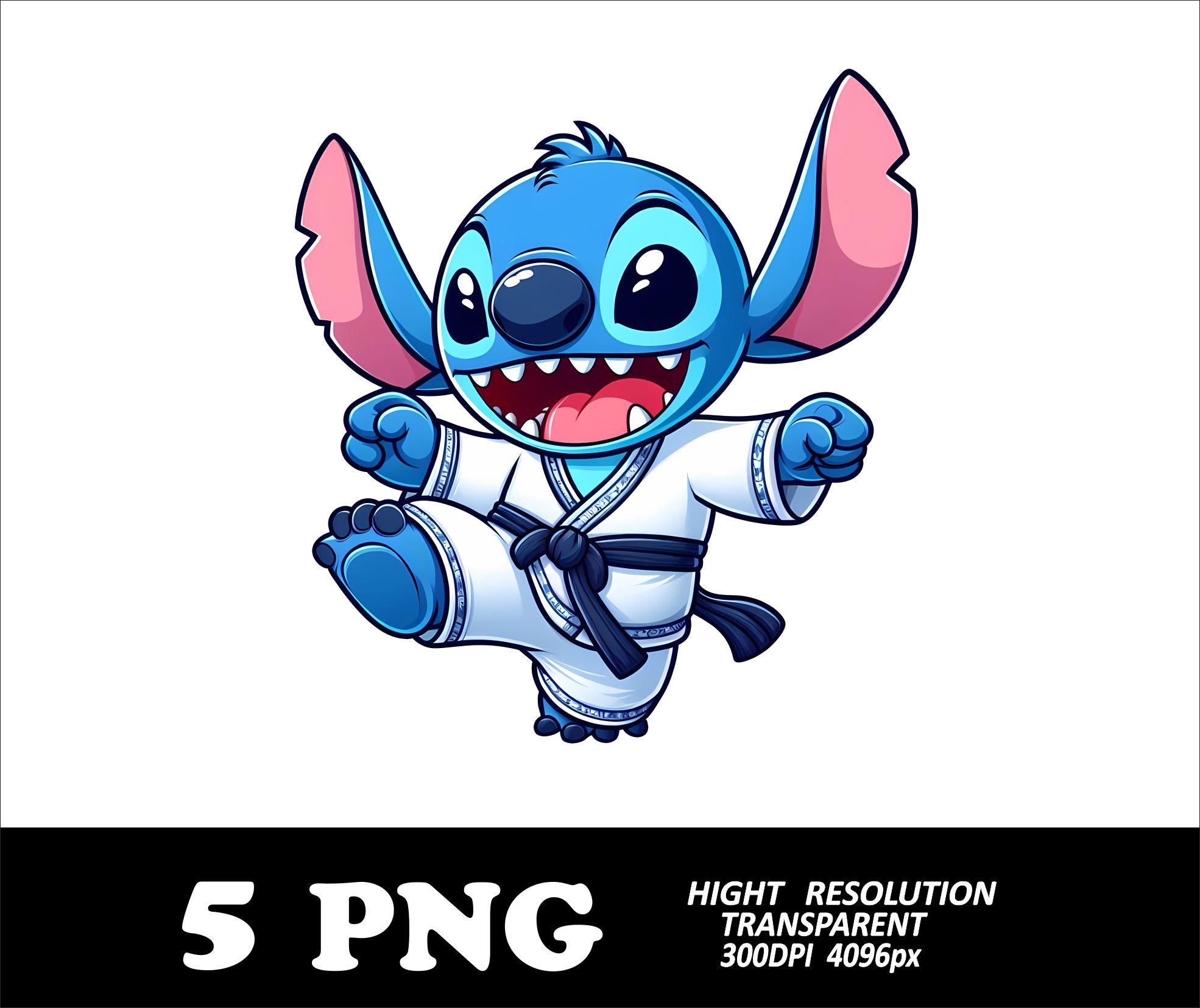 5 PNG Kung Fu Stitch Design Stitch Png Stitch Clipart Stitch Karate Kid ...