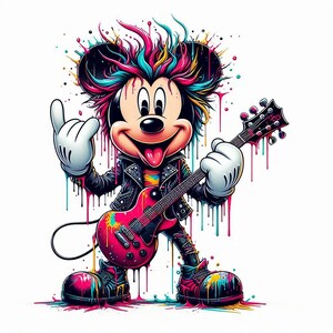5 PNG Rocker Mickey PNG Bundle Transparent Png Rocker Mickey Clipart ...