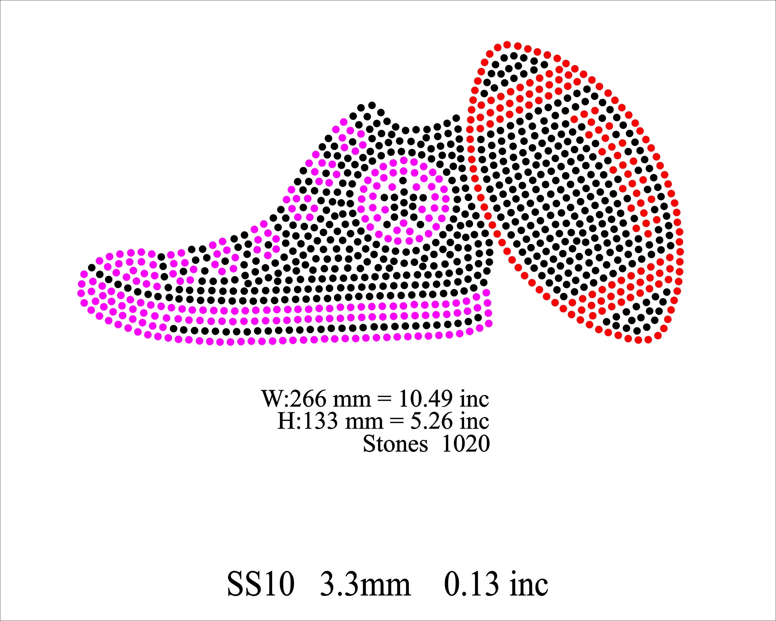 Rhinestone Football Template SS10 Rhinestone Football Ball Design Svg ...