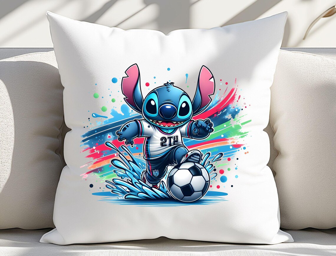 5 PNG Stitch Soccer Bundle Design Stitch Png Bundle Stitch Clipart ...