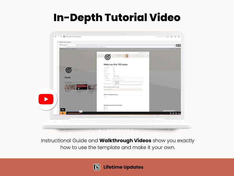 Notion Template for Etsy Shop, Digital Planner for Small Business ...