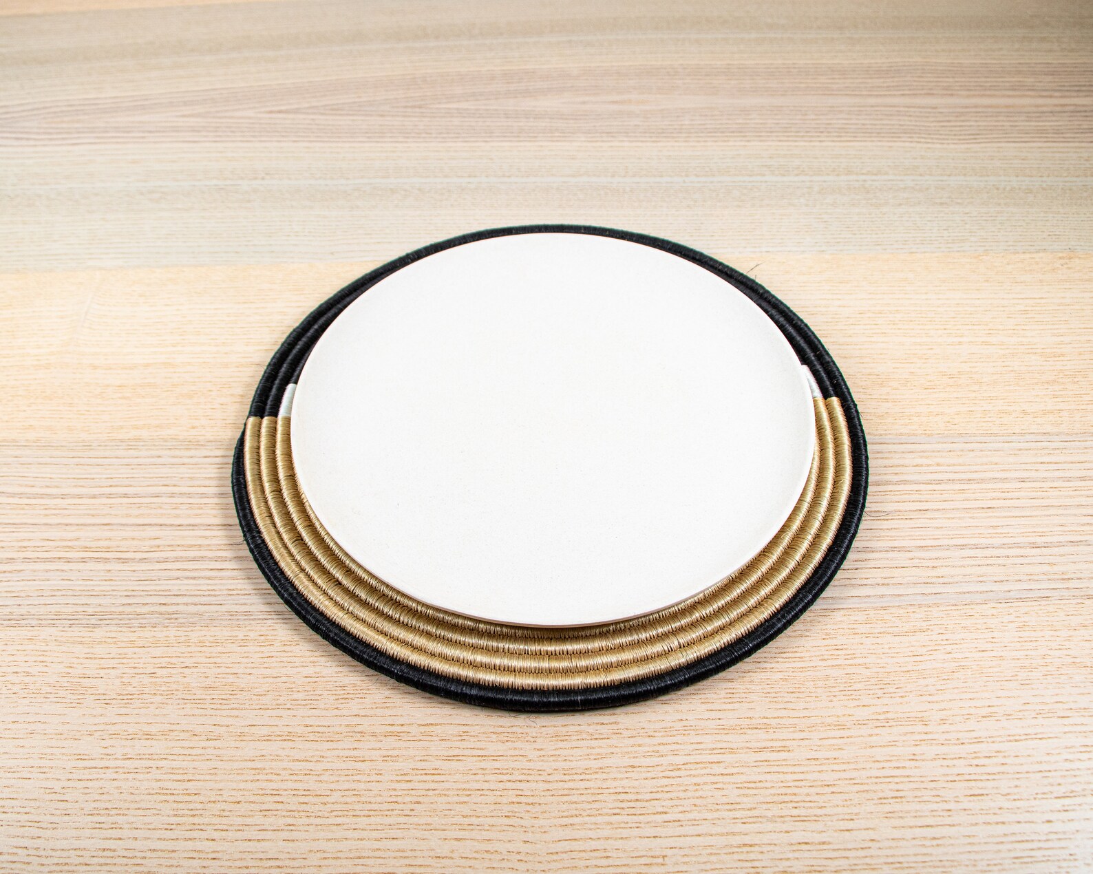 Traditional African Handwoven Wall Plate | Placemat | Trivet | Made in ...