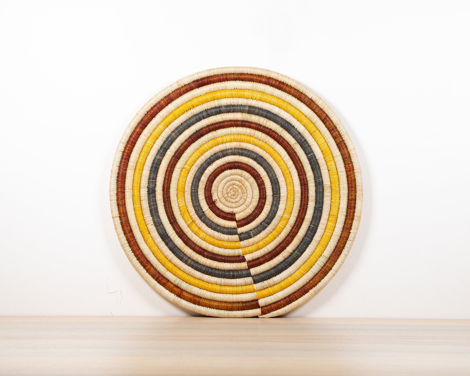 Traditional African Handwoven Wall Plate | Placemat | Trivet | Made in ...