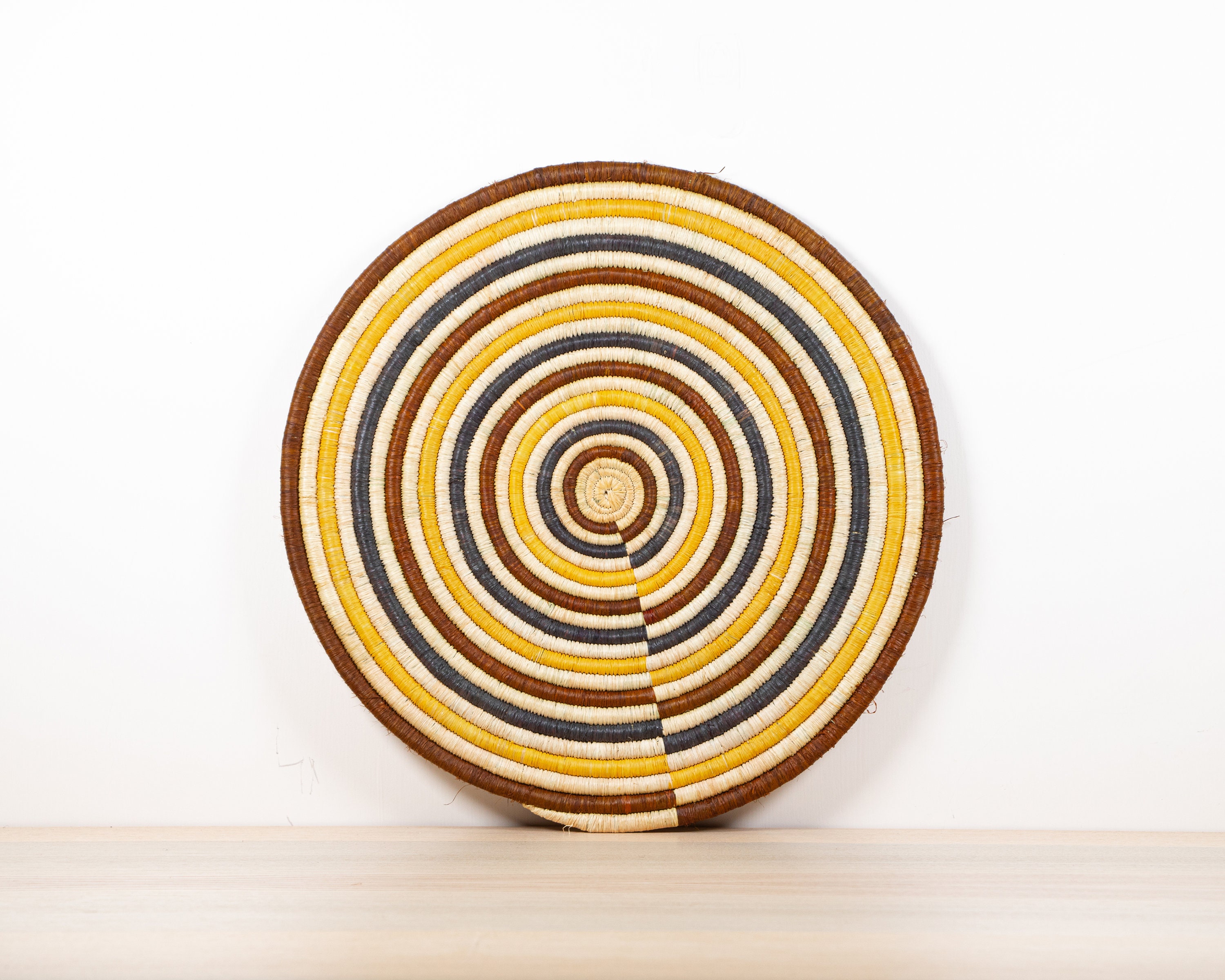 Traditional African Handwoven Wall Plate | Placemat | Trivet | Made in ...