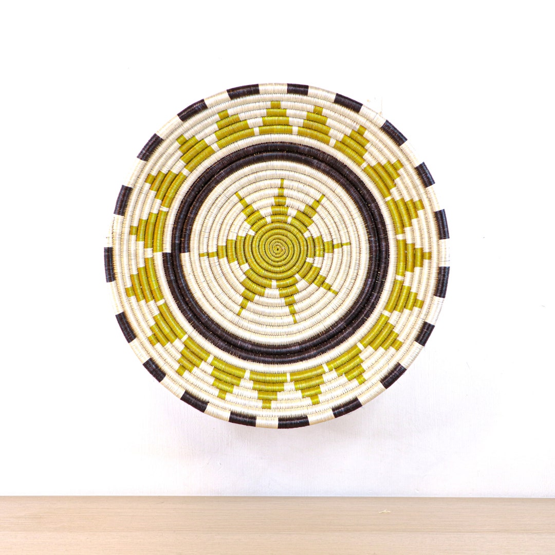 12 Traditional African Handcrafted Basket Rwanda 100% Natural Home ...