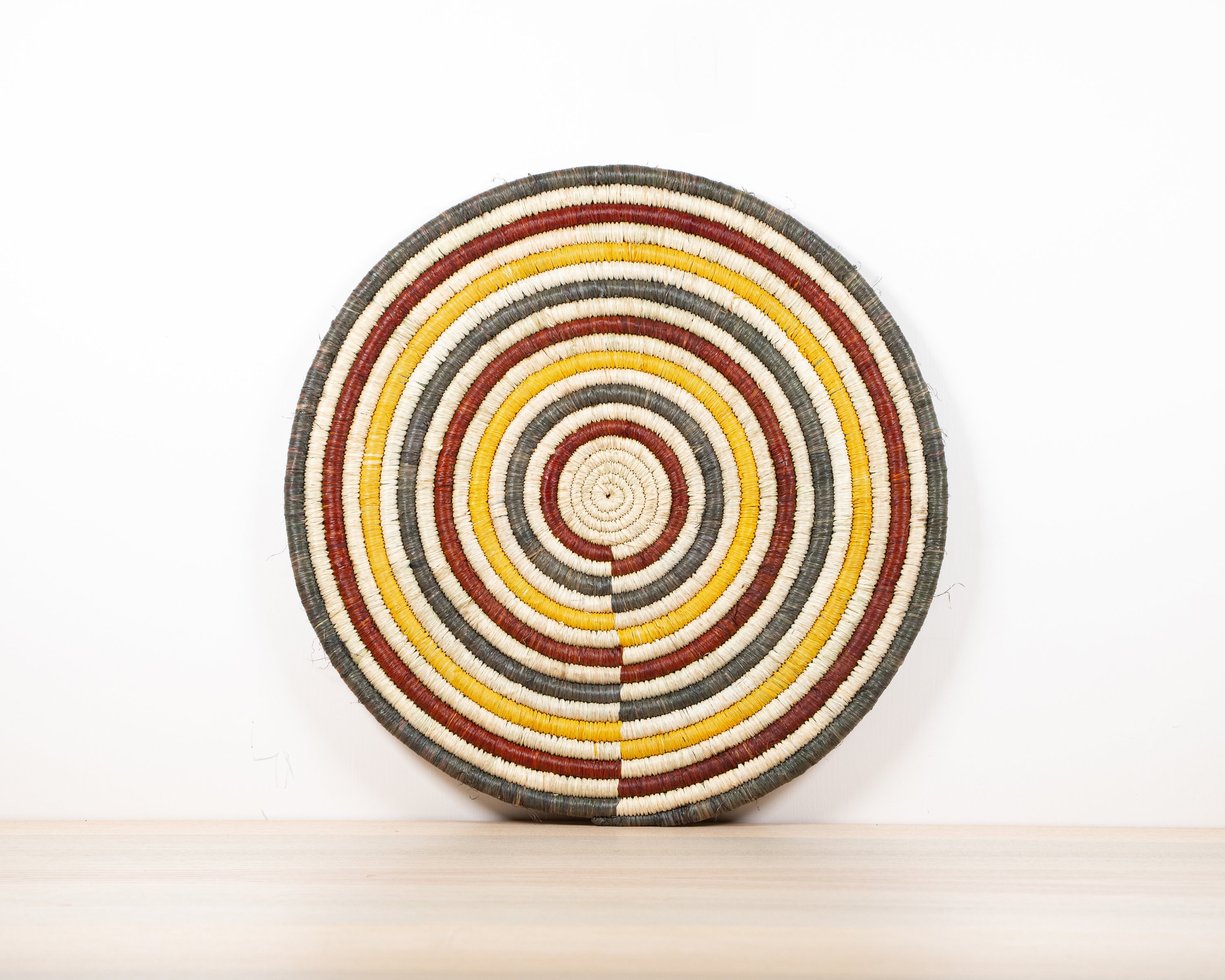 Traditional African Handwoven Wall Plate | Placemat | Trivet | Made in ...