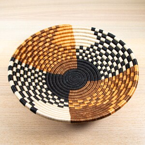12" | Traditional African Handwoven Basket | Made in Rwanda | 100% ...