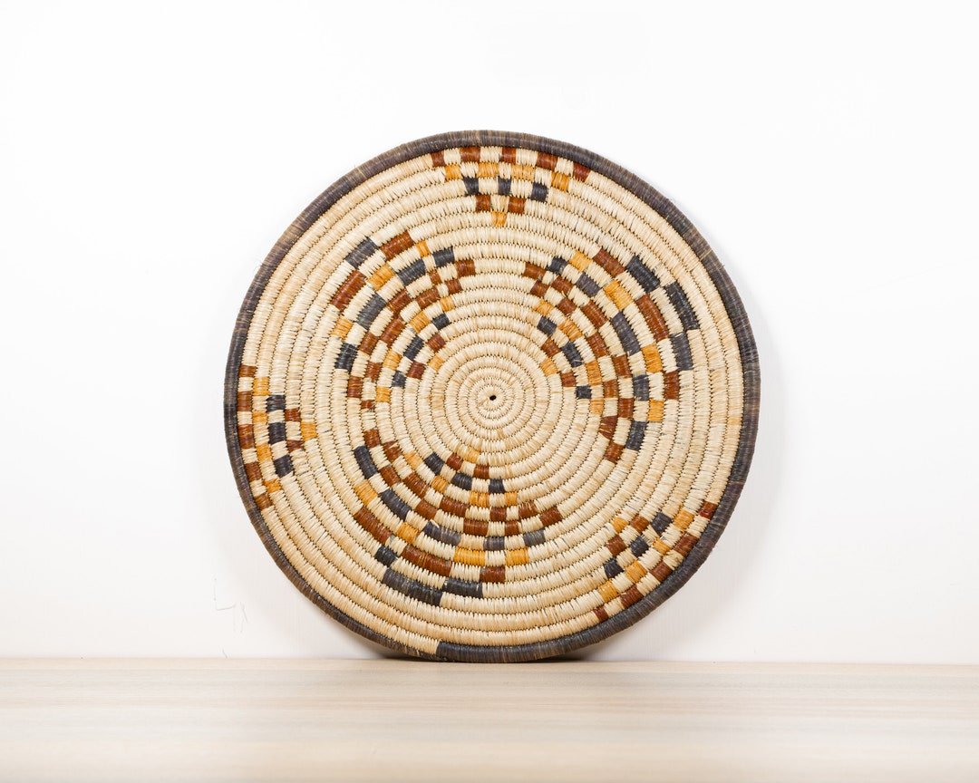 Traditional African Handwoven Wall Plate | Placemat | Trivet | Made in ...