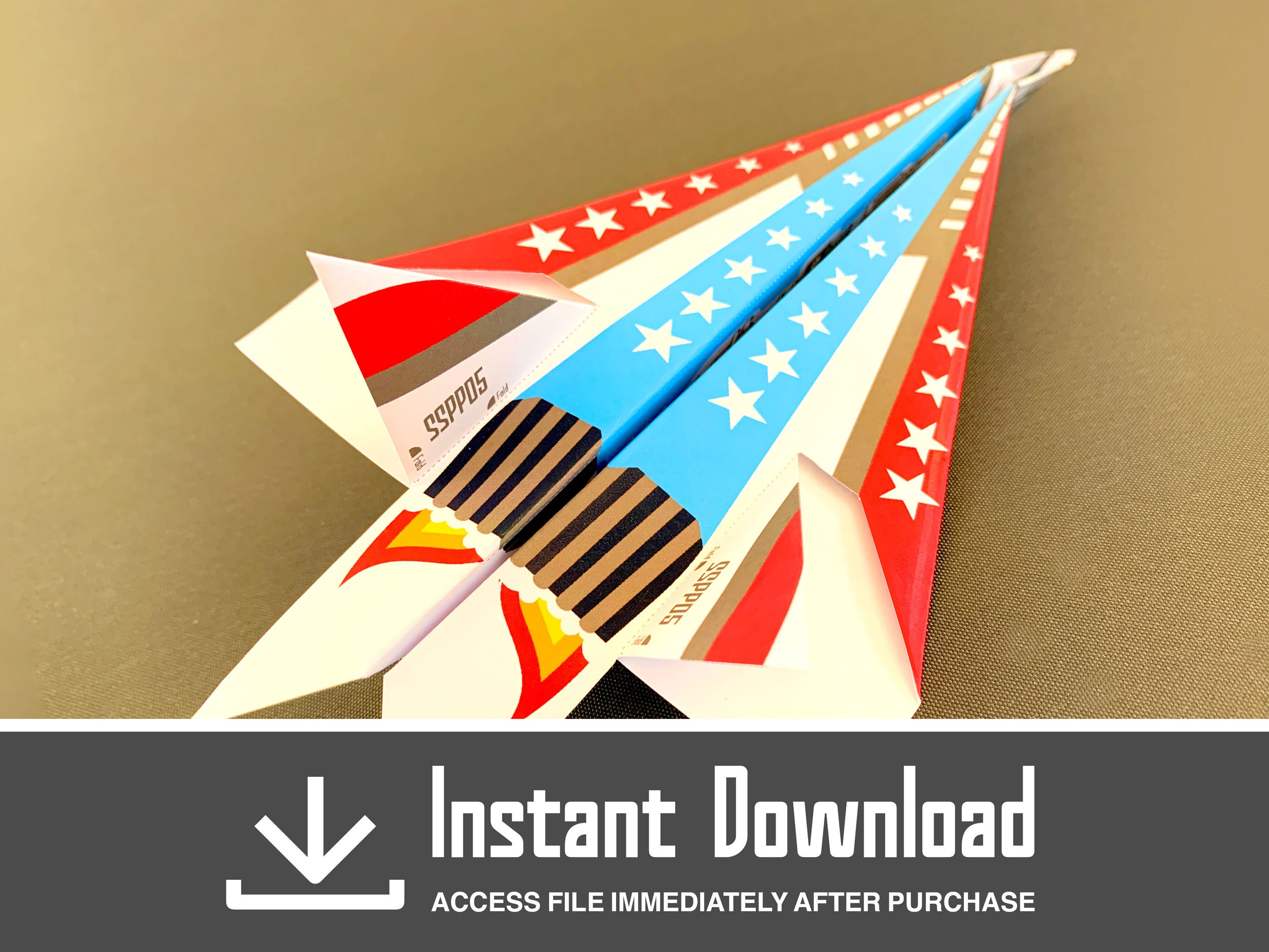 Paper Plane Printables - Make It Yourself - Star Skidders Space **A ...