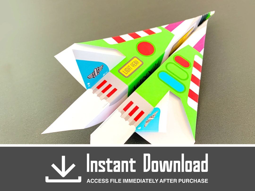 Paper Plane Printables - Make It Yourself - Star Skidders Buzz **A ...