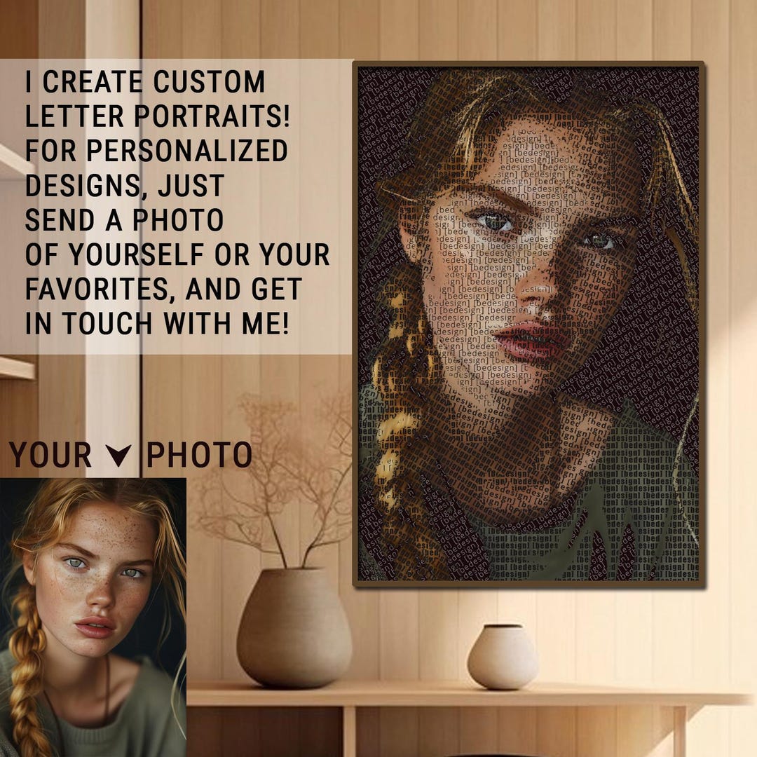Portraits, Personalized Portrait, Portrait From Your Photo ...