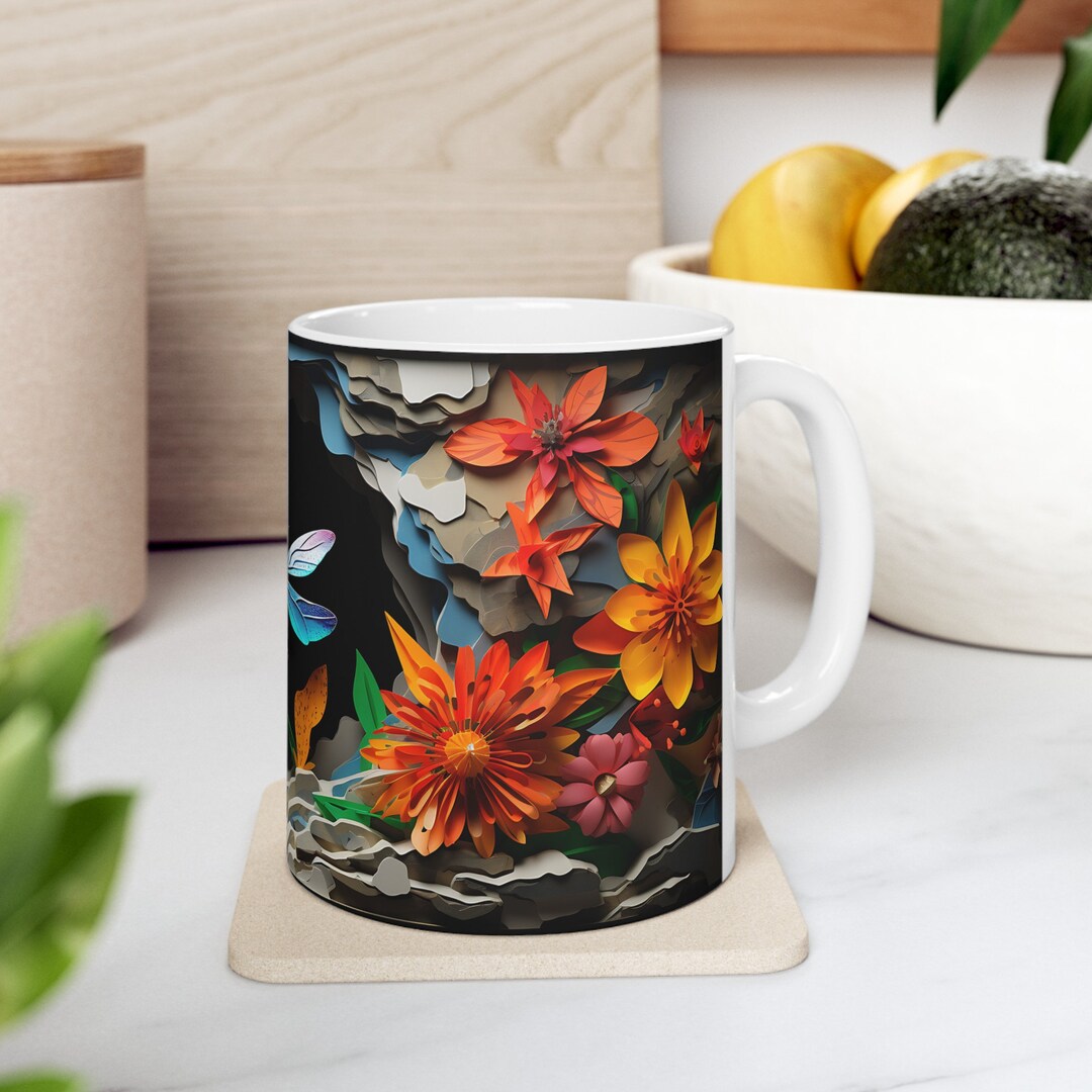 Animal Mugs, Cute Animals, Animal Designs, Gift Mug, Zoo, Dragonfly ...