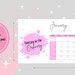 Printable Calendar 2024 Quotes Calendar - Etsy