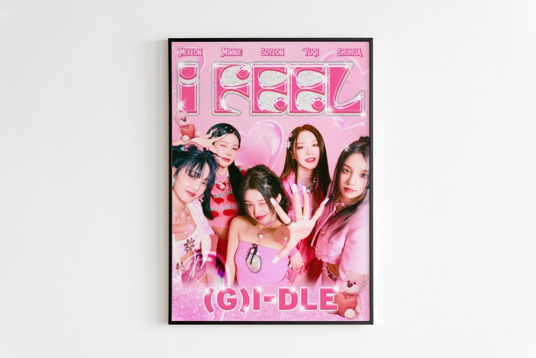 GIDLE Poster, GIDLE I Feell Poster, GI-DLE Poster, Miyeon, Minnie ...