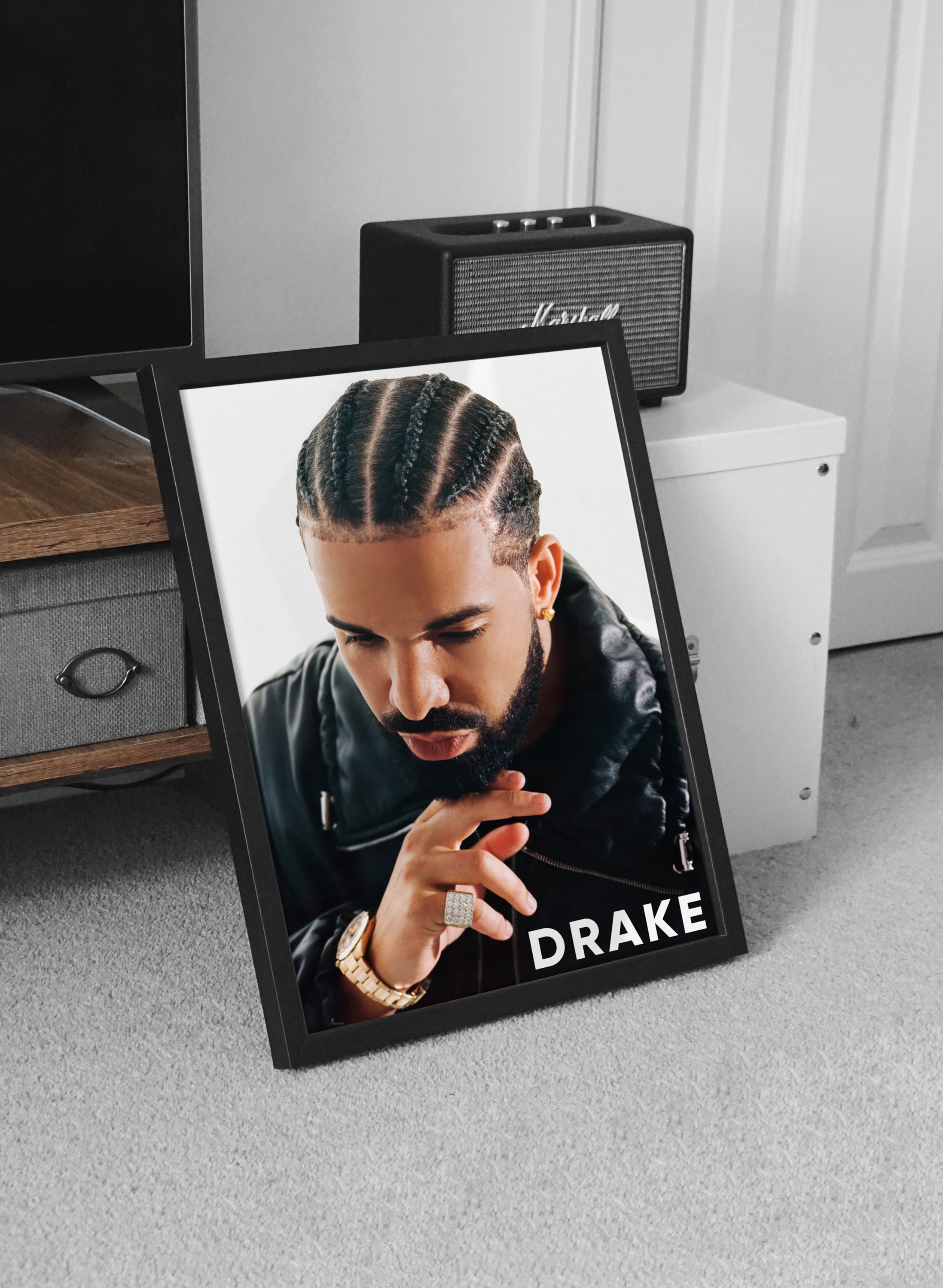 Drake Poster, Drake Album Poster, Drake Scorpion, Drake Wall Art, Drake ...