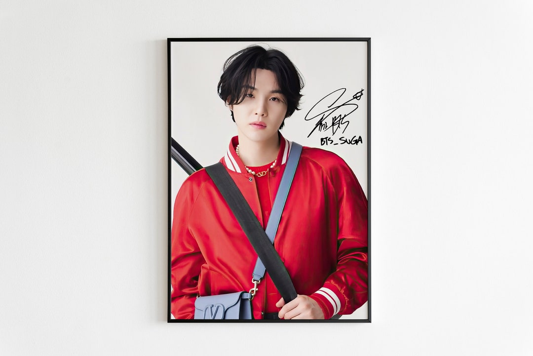 Suga Poster, Bts Suga Posters, Suga Bts Poster, Suga, BTS Poster ...