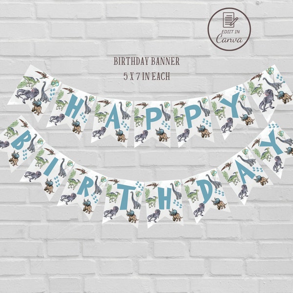 Dino Birthday Party - Etsy