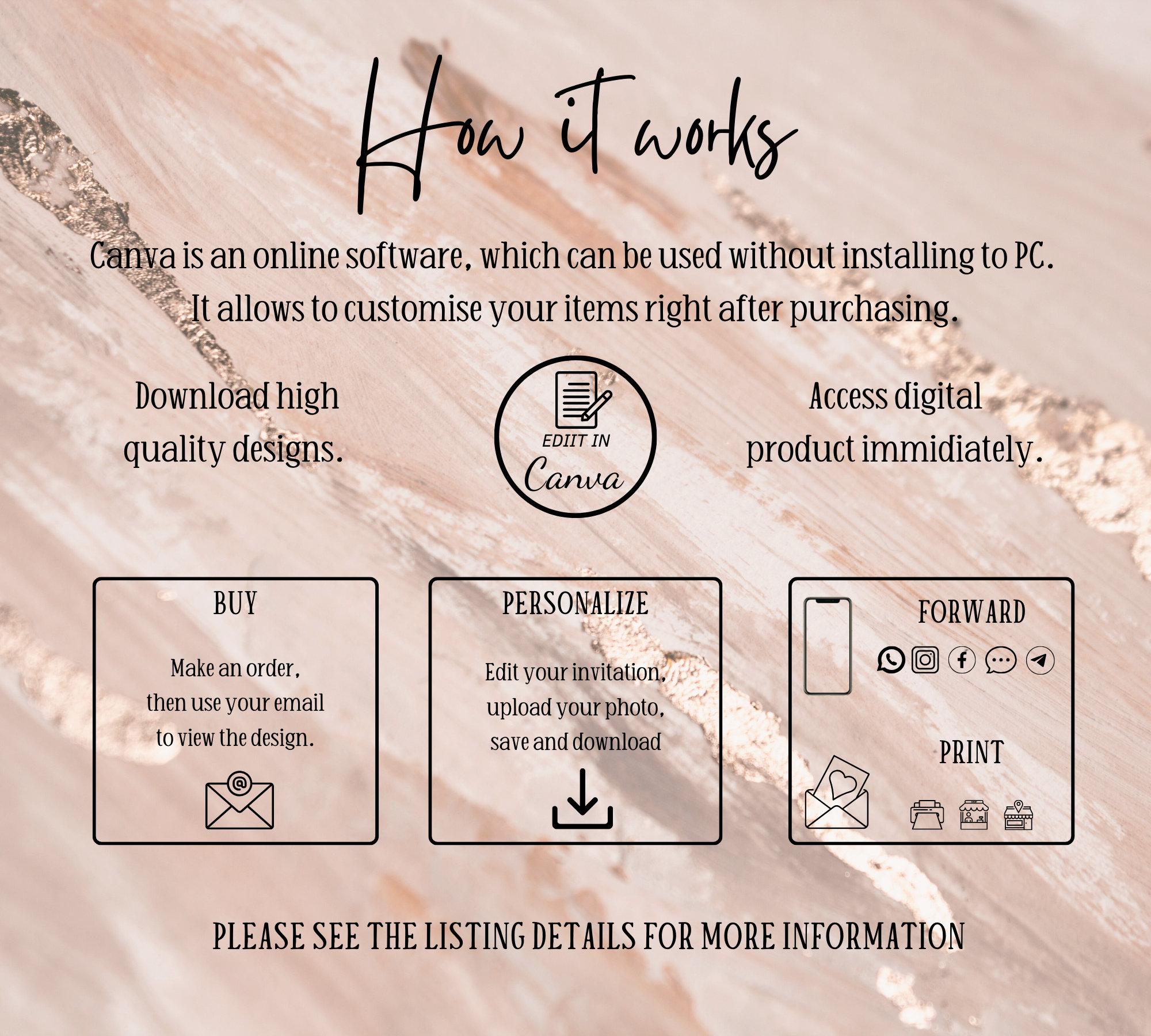 Editable Ballerina Birthday Invitation, Ballet Dancer Birthday Template ...