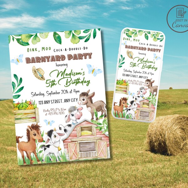 Barn Animals - Etsy