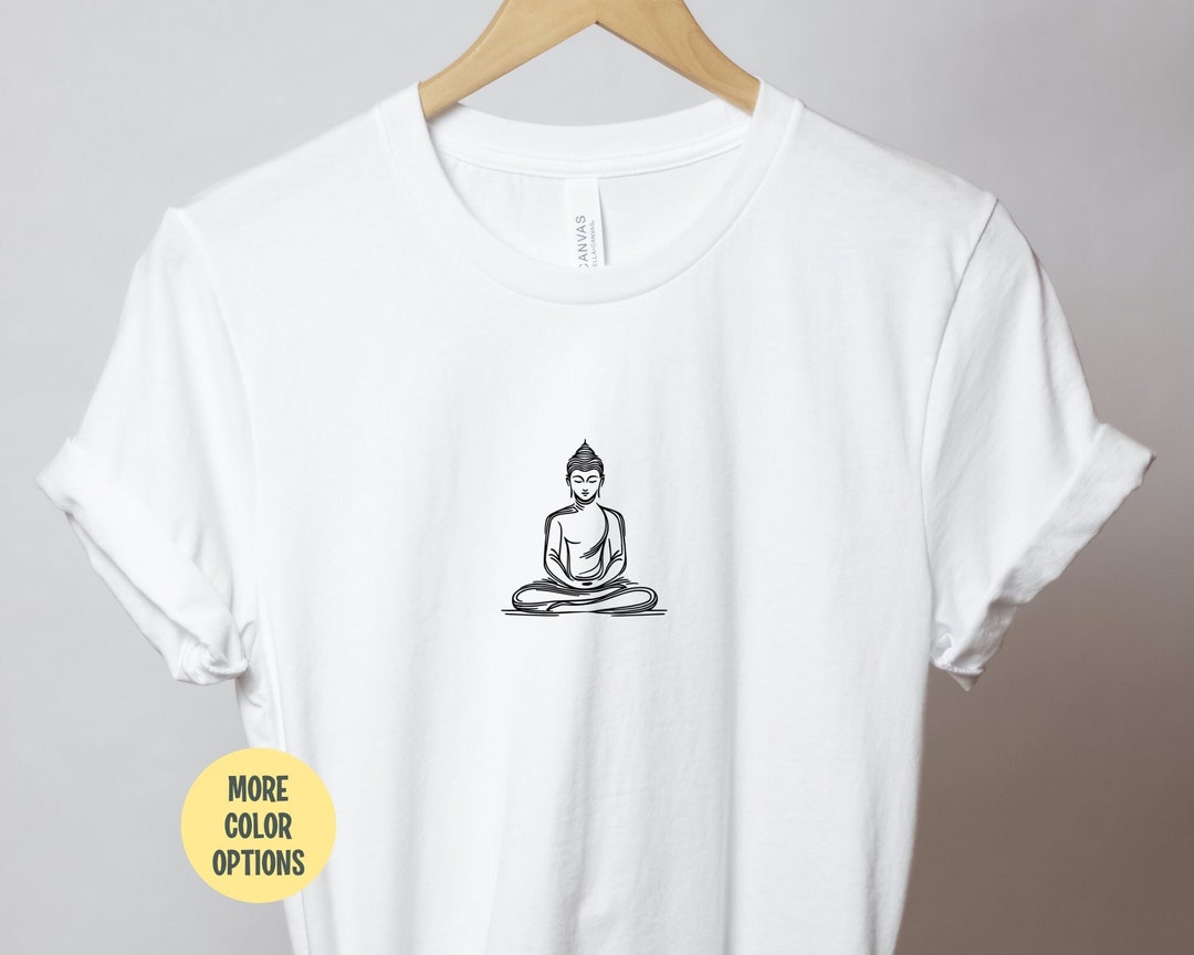 Meditating Buddha Shirt, Buddhist Tee, Buddhist Shirt Men, Buddhist ...