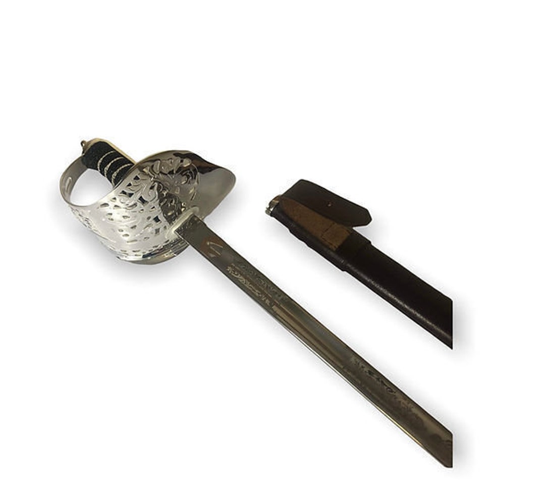 King Charles III British Army Infantry Officers Sword and Scabbard by ...