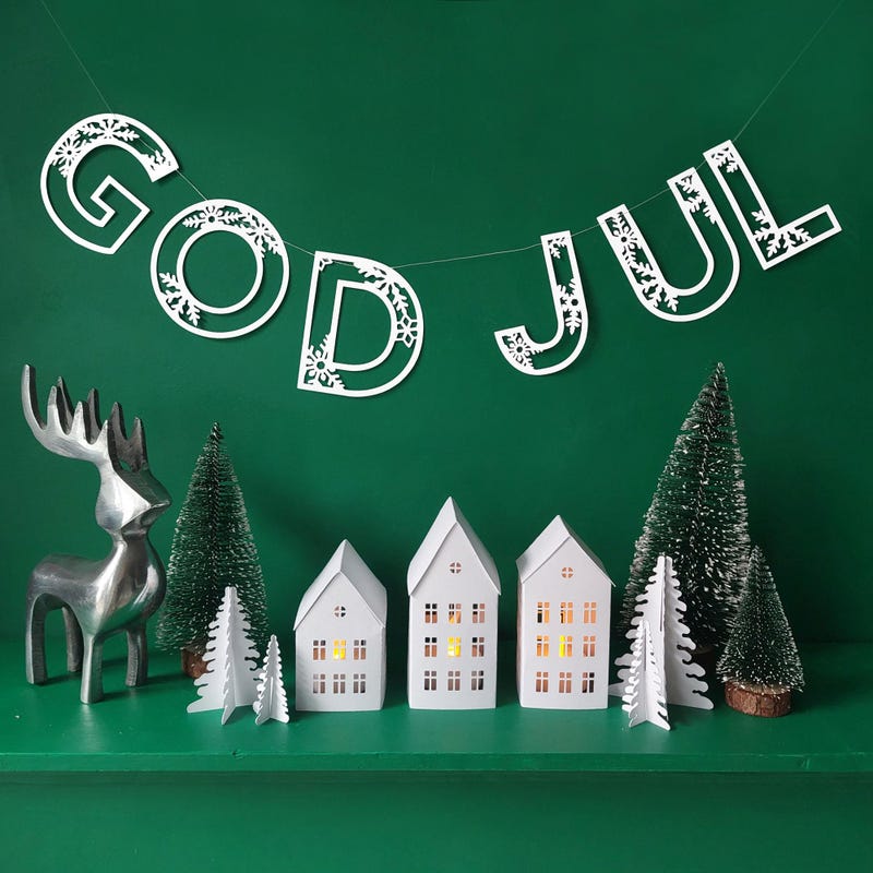 God Jul Sign - Etsy