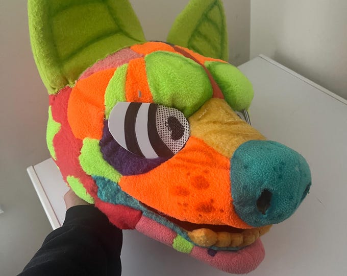Premade Sparkledog Fursuit Head and Paws - Etsy