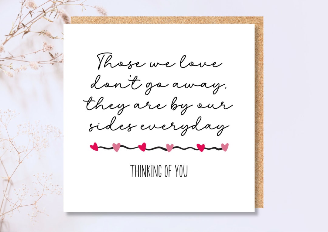 Thinking of You Sympathy Card, Stay Strong, for Friend, Family ...