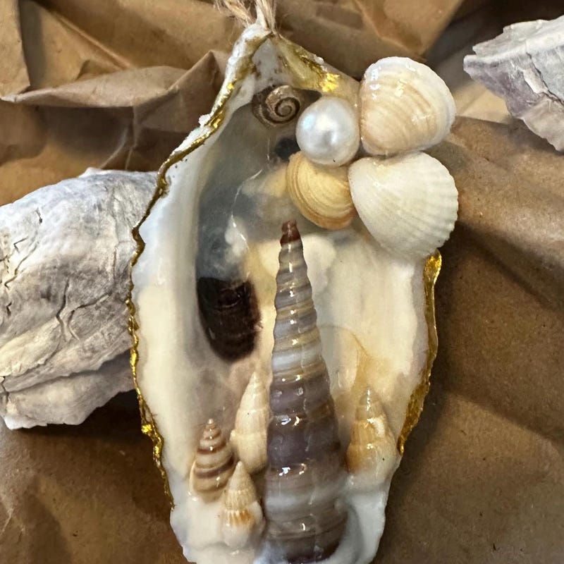 Oyster Shell Angel - Etsy