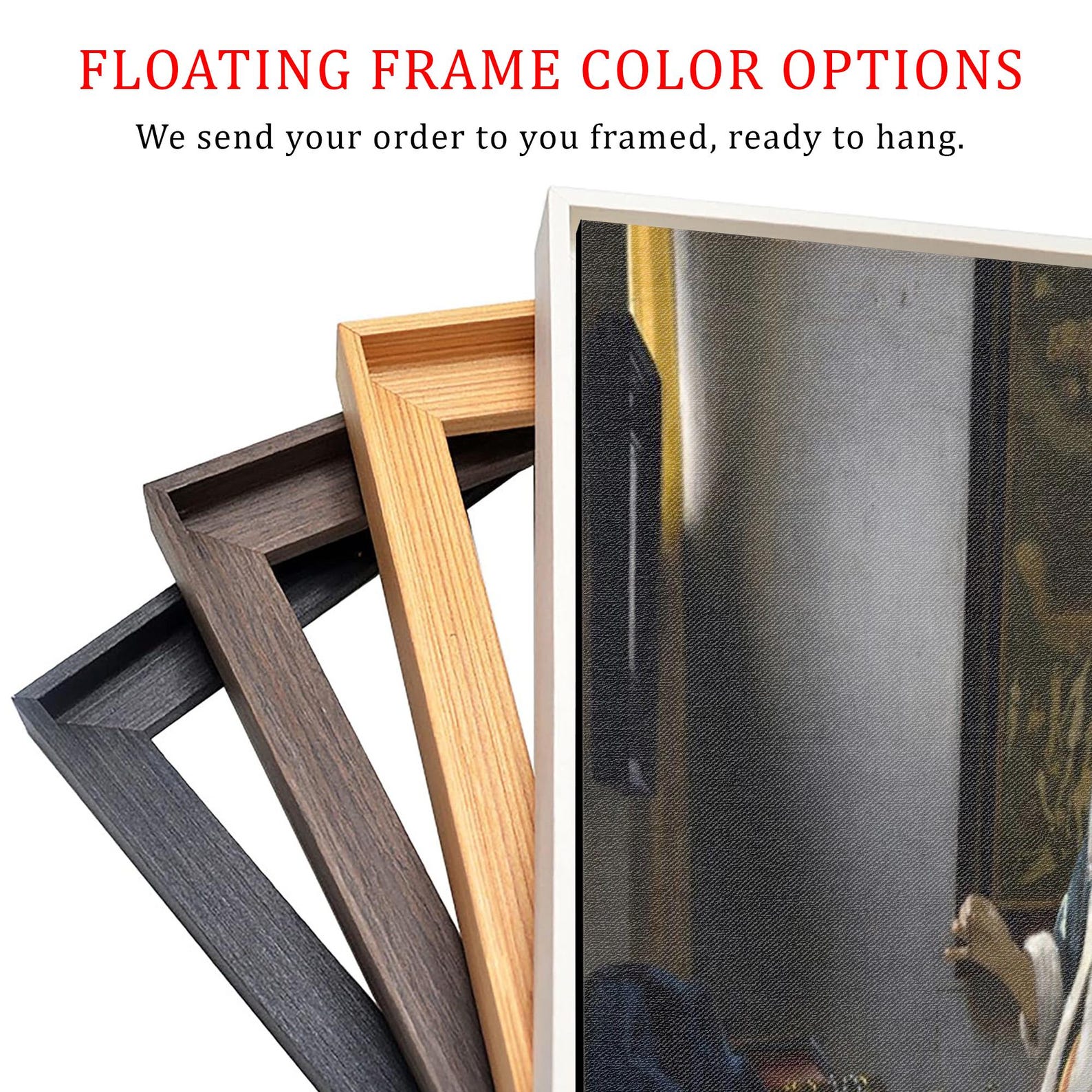 Johannes Vermeer - A Woman Holding A Balance, Modern Canvas Wall Decor ...