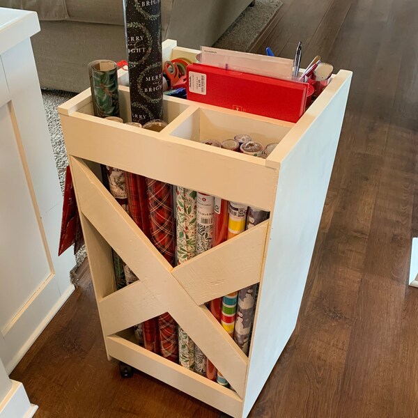 Wrapping Paper Station - Etsy
