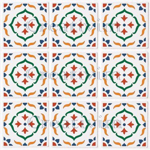 Tile Stencil, Mexican Tiles, Spanish Tiles, Digital SVG DXF PNG Files ...