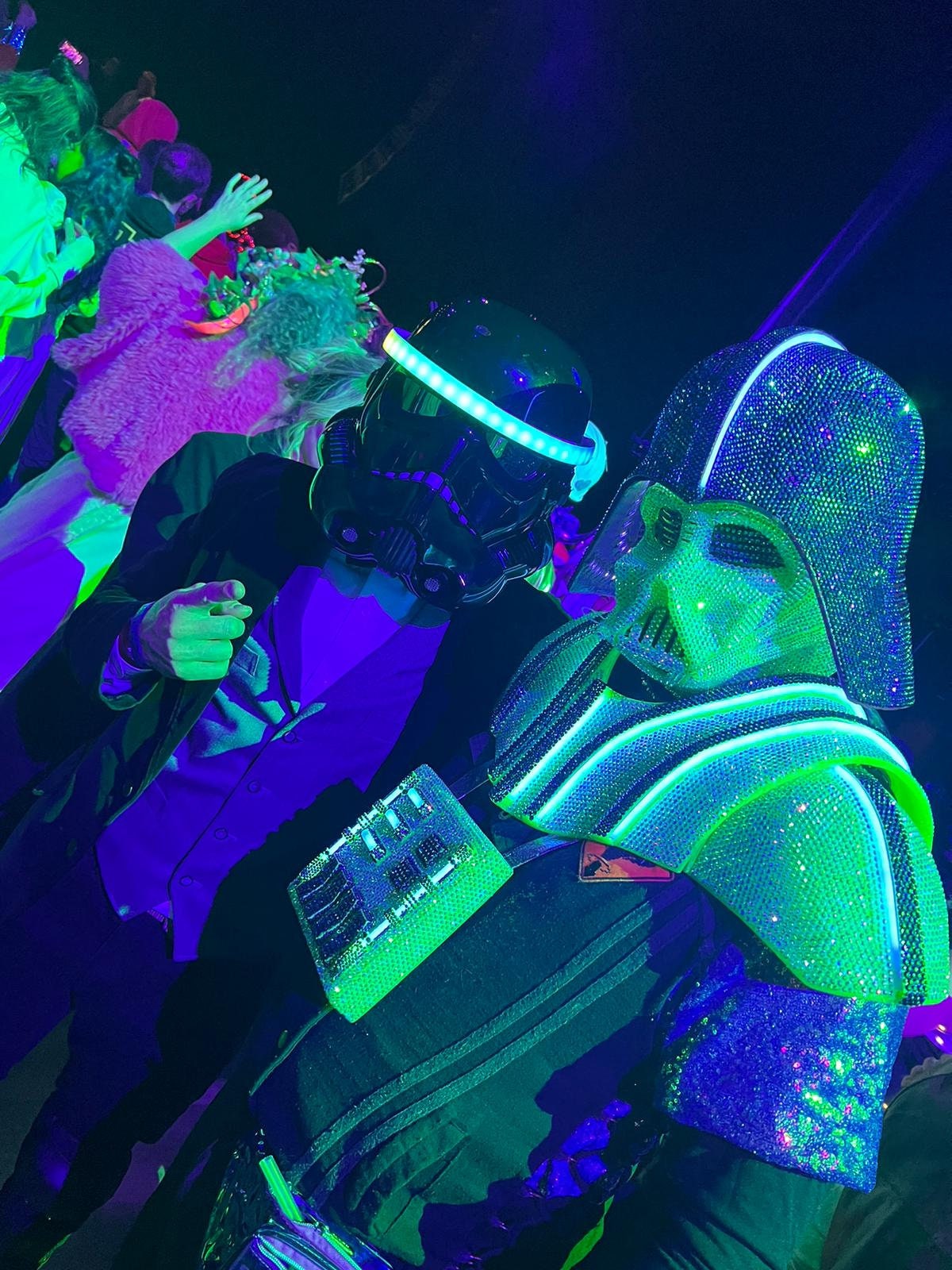 Animated Glow Belt | Light up LED Wearable Belt Accessory for EDM ...