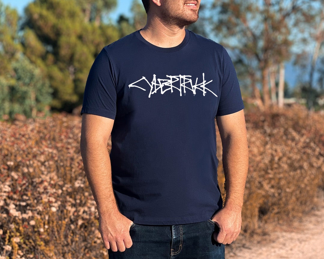 Cybertruck Font Inspired T-shirt BC3001 - Etsy