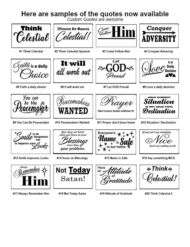 Uplifting Quotes, Positivity Mini Desk Signs, Inspirational Sign ...