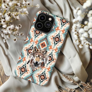 Native American Phone Case Wolf Case Cowgirl Chic Cell Phone Cover ...